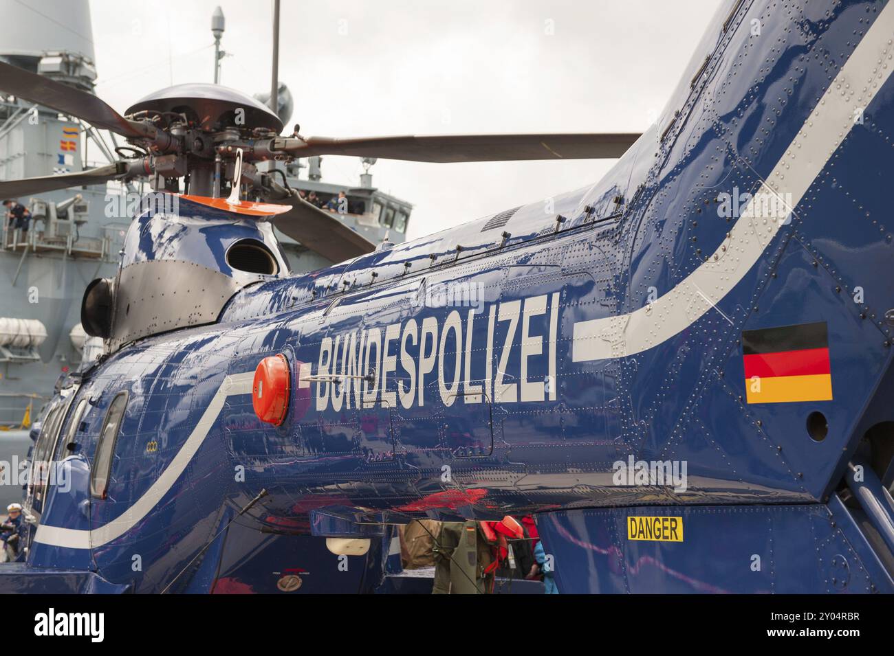 Federal police helicopter. Police helicopter Stock Photo - Alamy