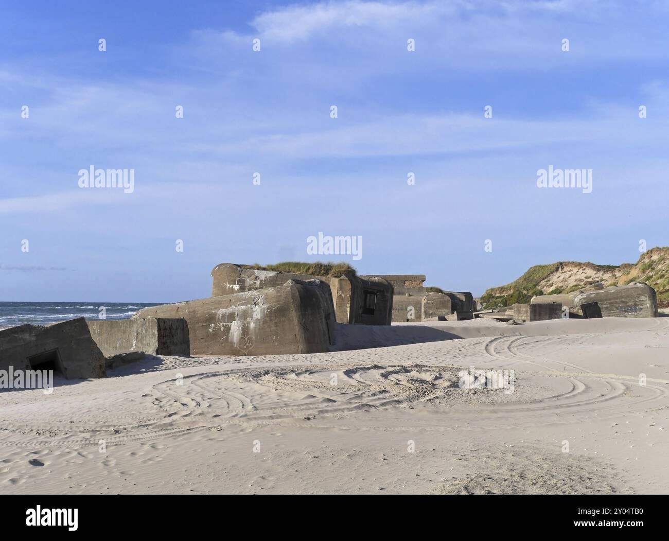 Bunker at the Atlantic Wall Stock Photo - Alamy