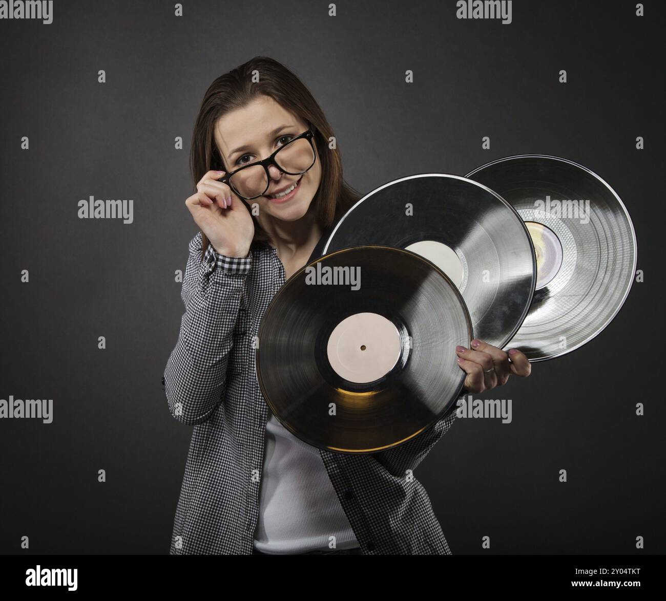 Teenage girl records hi-res stock photography and images - Alamy