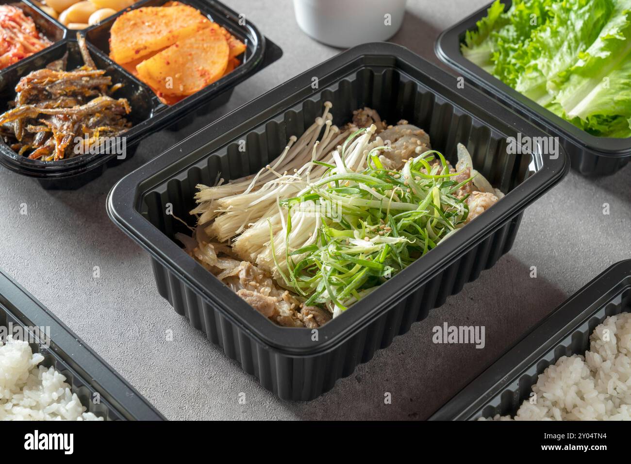 Korean food, pork belly, grilled pork, bulgogi, seasoning, soft tofu ...