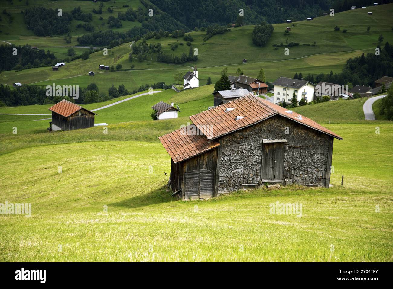 Typical swiss hut in hi-res stock photography and images - Alamy