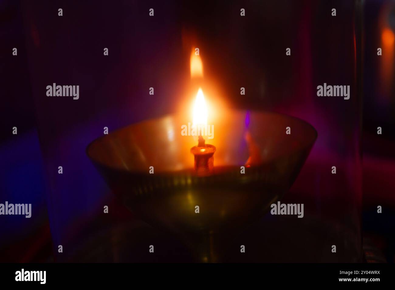 Indian Traditional Pooja Light for Festivels Stock Photo - Alamy