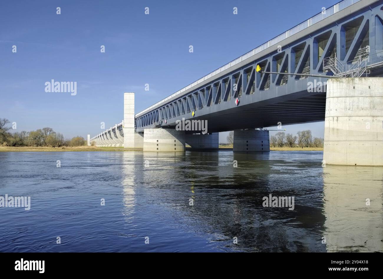 Magdeburg Trough Bridge, Magdeburg Water Bridge 09 Stock Photo - Alamy