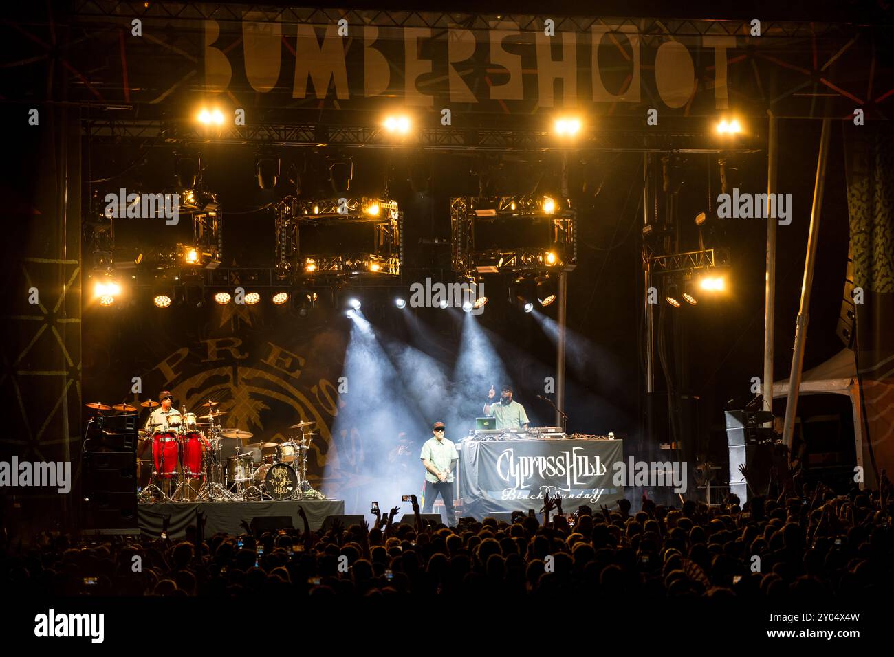 Seattle, USA. 30 Aug, 2024. Cypress Hill performing at the Fisher Stage ...