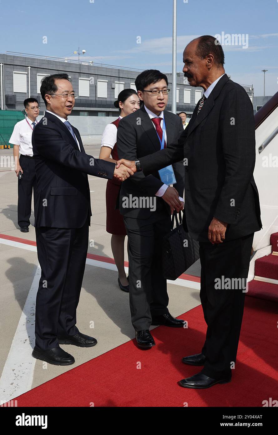 Beijing, China. 1st Sep, 2024. Eritrean President Isaias Afwerki ...