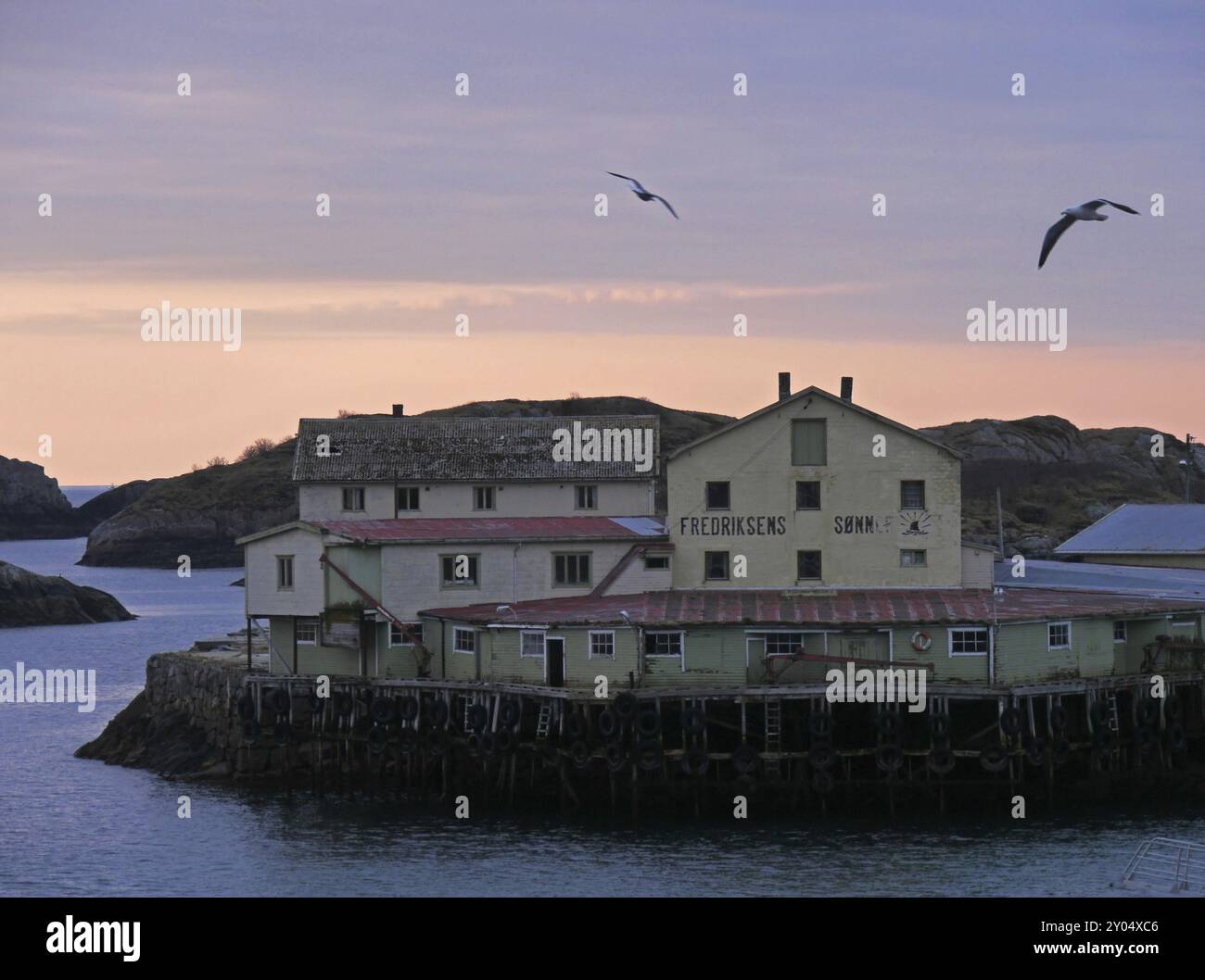 Old fish factory Stock Photo - Alamy