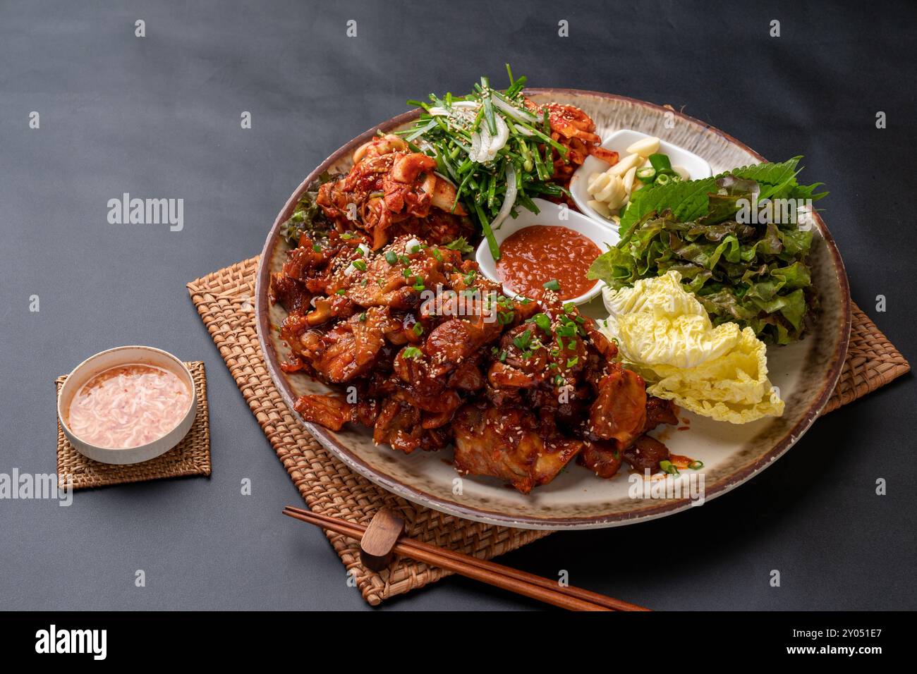 Steamed pork feet, jokbal, spicy pork feet, sea snail, seasoned spicy ...