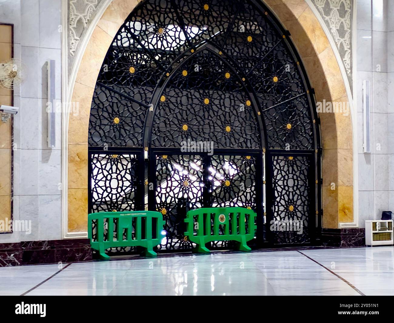Mecca, Saudi Arabia, June 4 2024: Details of Al Masjid al-Haram, the ...