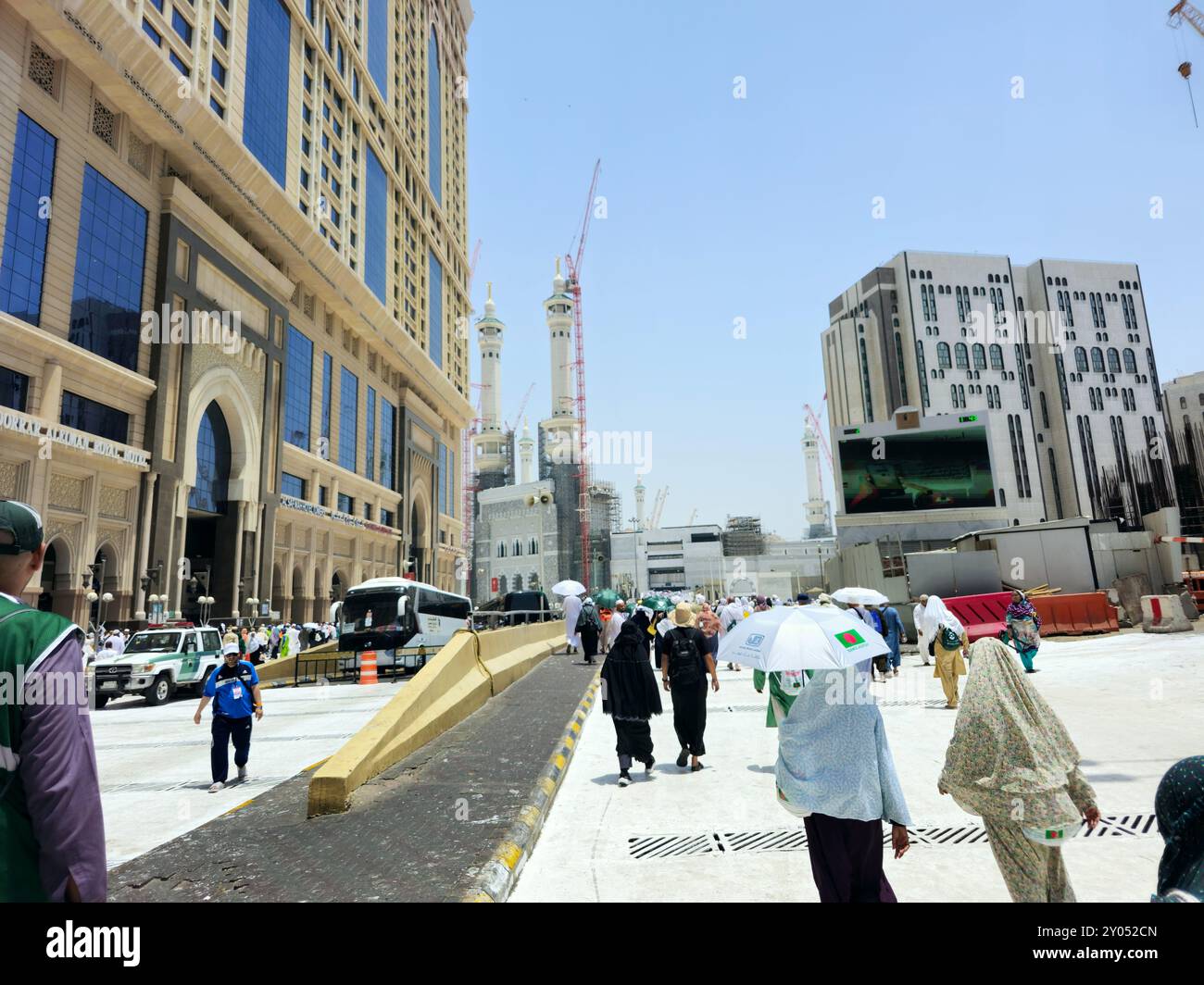 Mecca, Saudi Arabia, June 5 2024: Mecca Makkah al-Mukarramah, Makkah ...