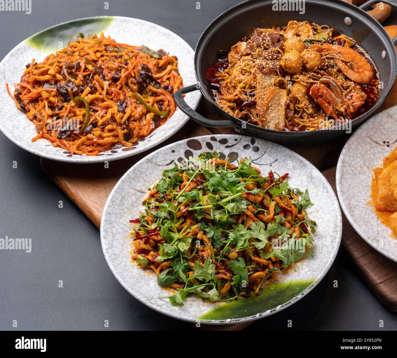 Chinese style, Sweet and Sour Pork, Mara Longsha, Mara Tang, Mapa Tofu ...