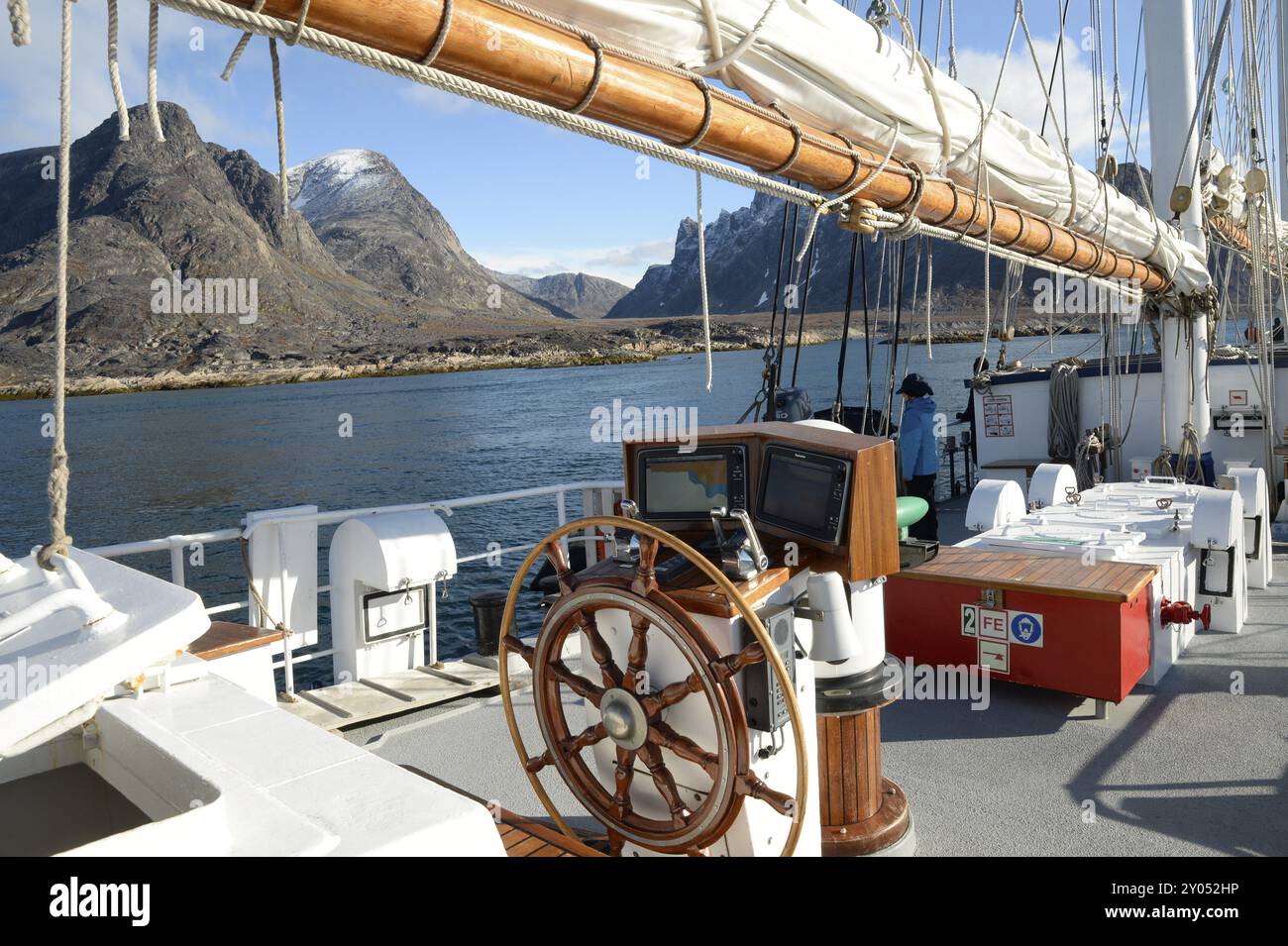 SS Rembrandt van Rijn near Ilordlersuaq, West Greenland Stock Photo - Alamy