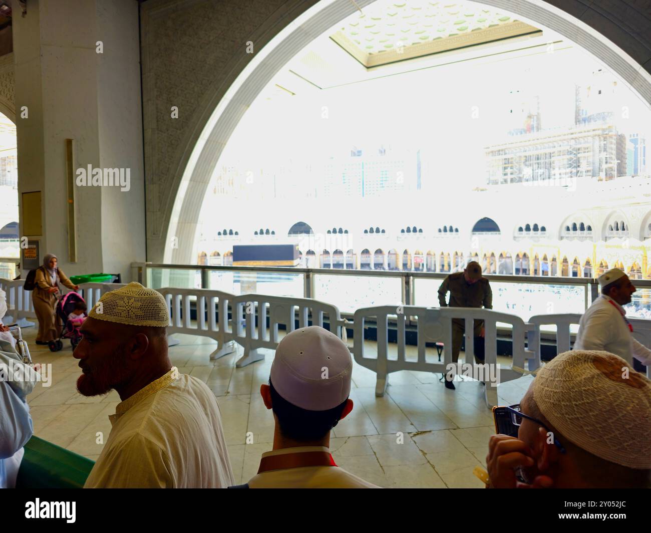 Mecca, Saudi Arabia, June 5 2024: Tawaf around Kaaba in Hajj ...