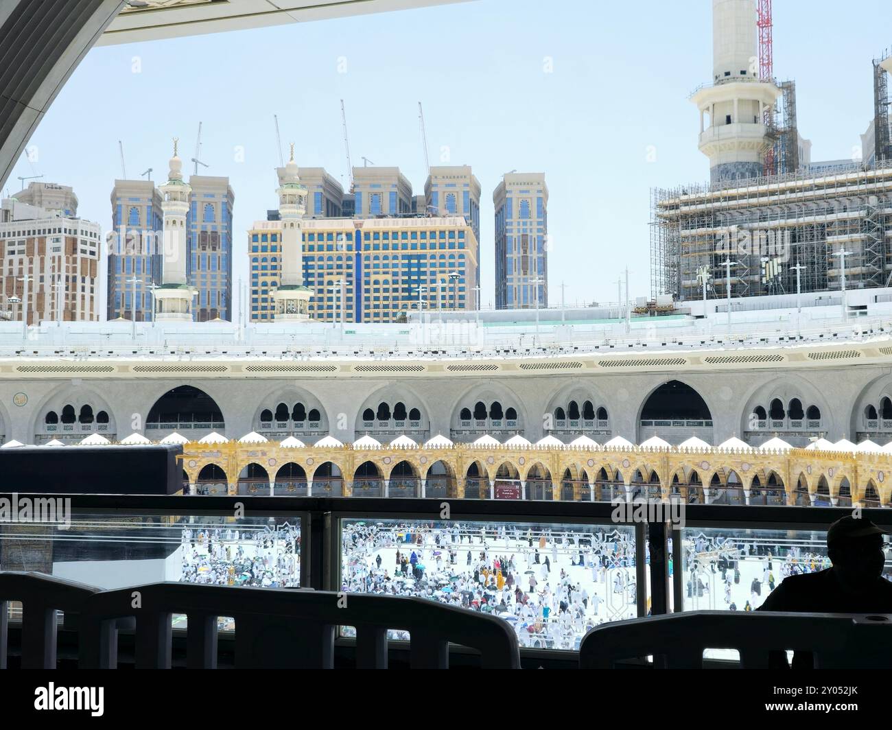 Mecca, Saudi Arabia, June 5 2024: Tawaf around Kaaba in Hajj ...