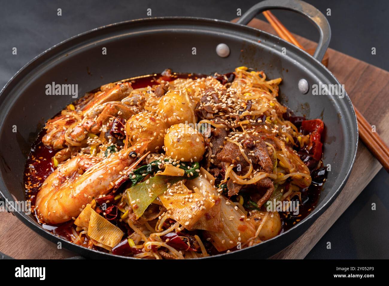 Chinese style, Sweet and Sour Pork, Mara Longsha, Mara Tang, Mapa Tofu ...