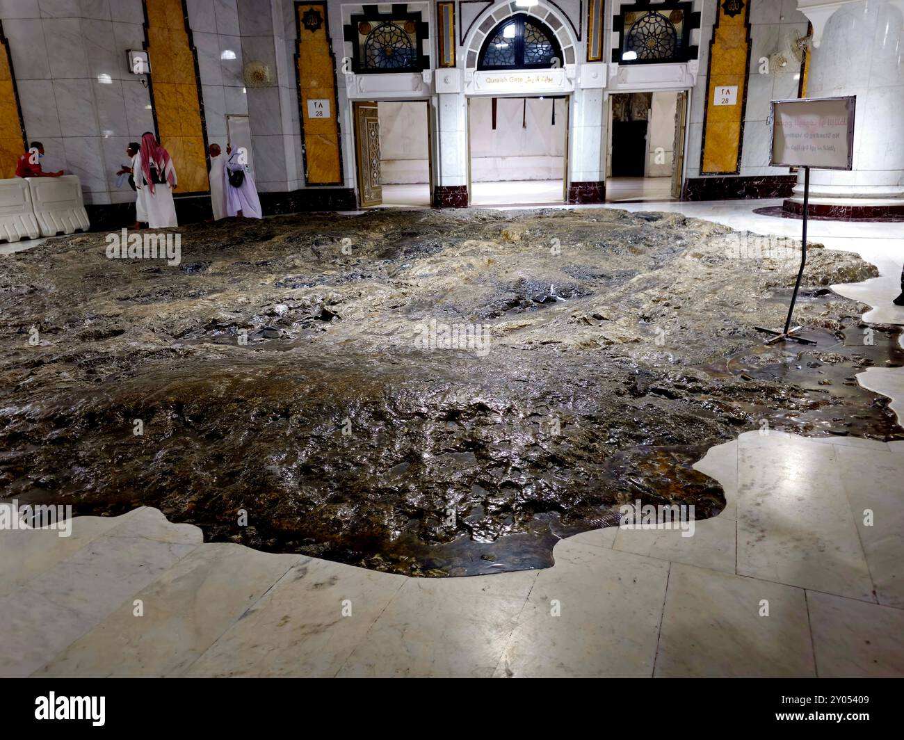 Mecca, Saudi Arabia, June 6 2024: Safa and Marwah hills, two small ...