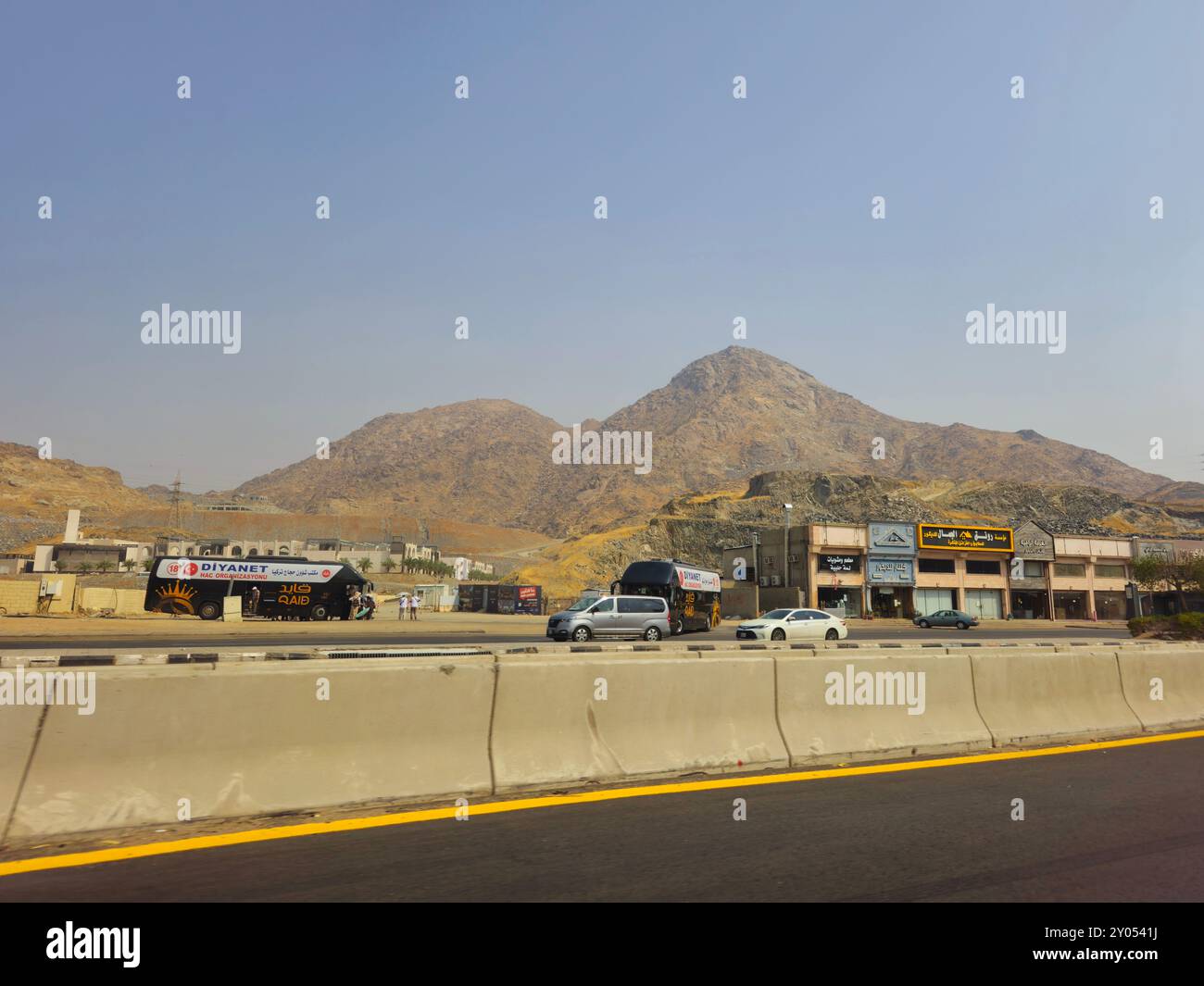 Mecca, Saudi Arabia, June 8 2024: The mountains of Makkah, Mecca is the ...