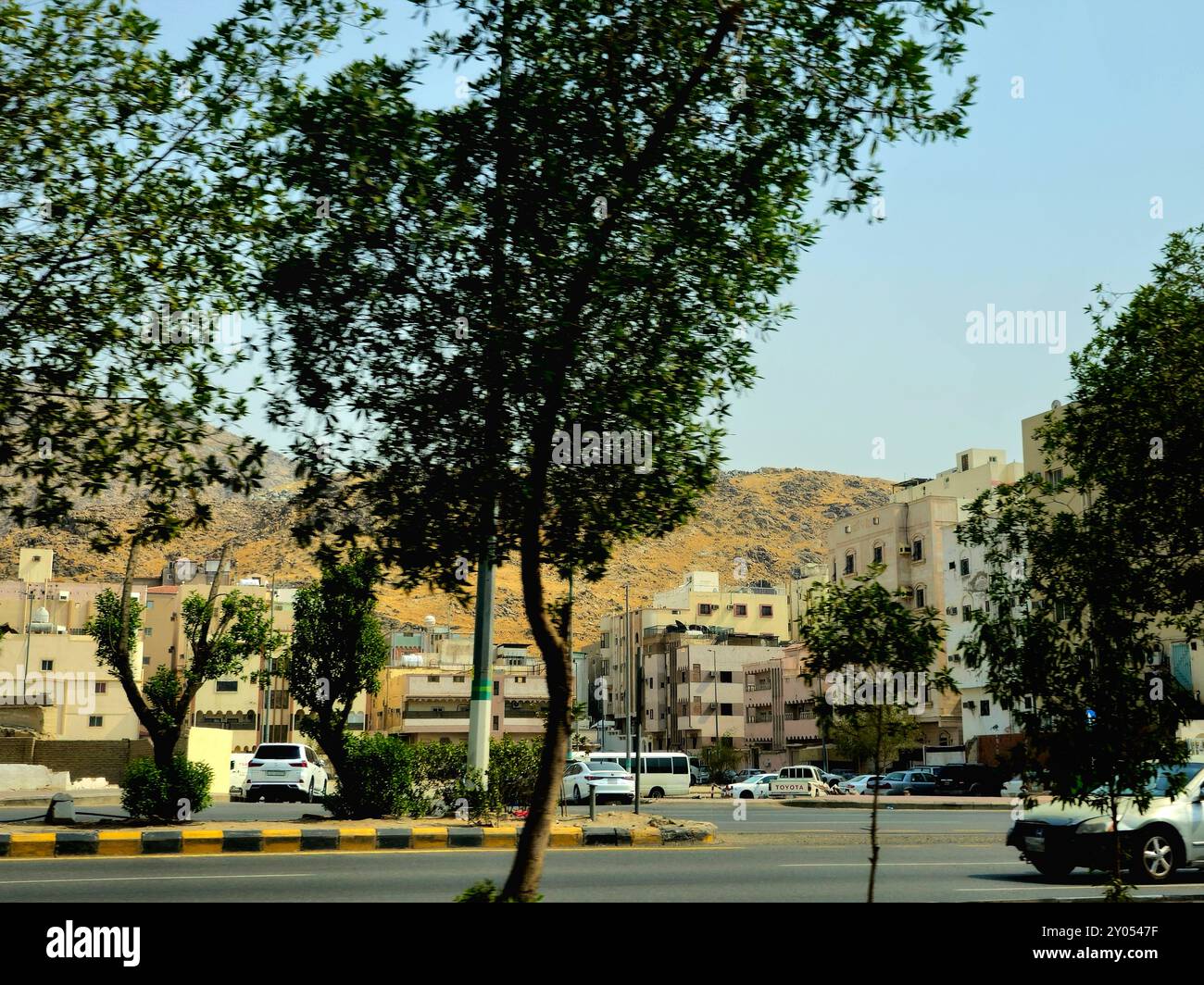 Mecca, Saudi Arabia, June 8 2024: The mountains of Makkah, Mecca is the ...