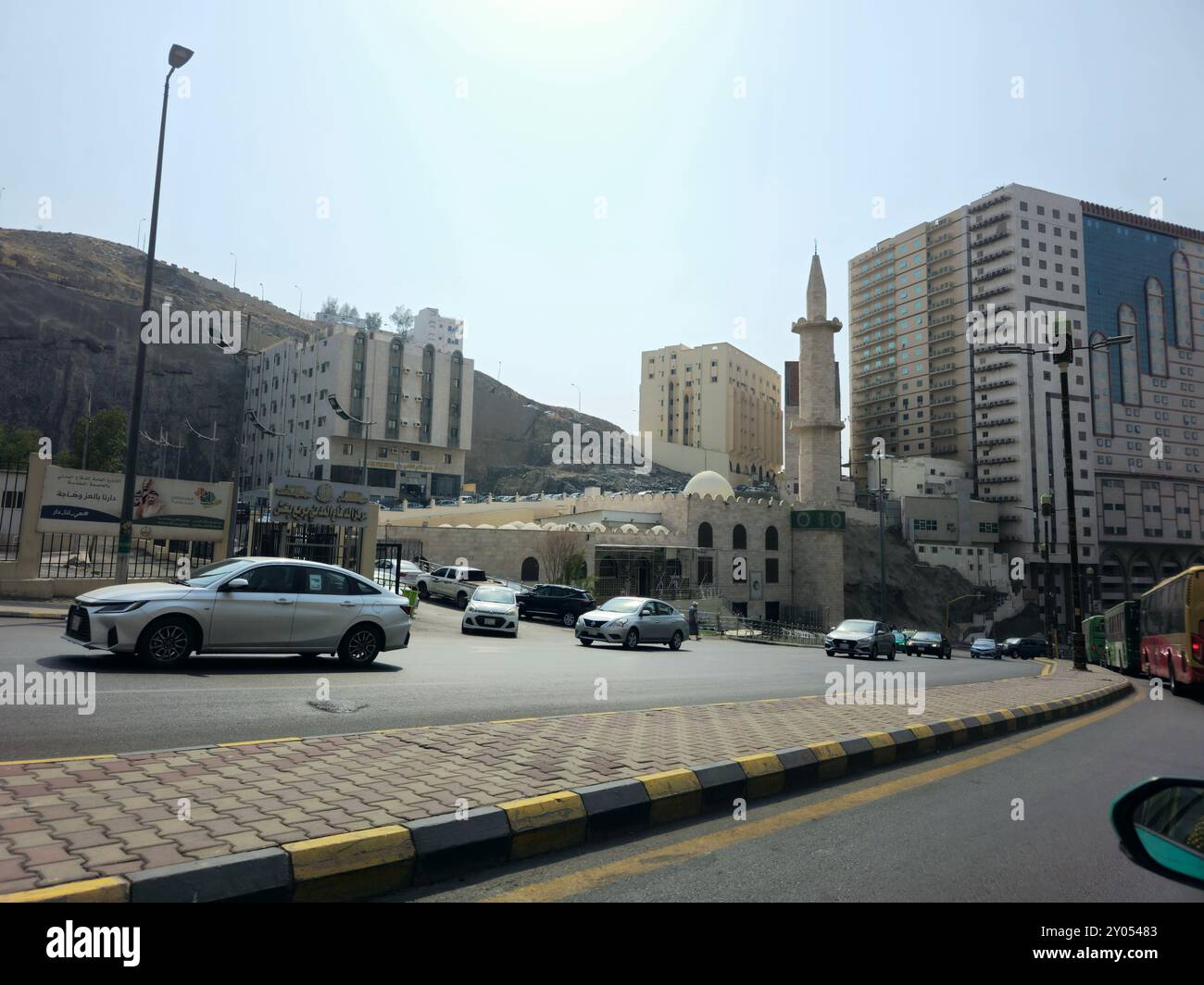 Mecca, Saudi Arabia, June 8 2024: the streets of Makkah city details ...