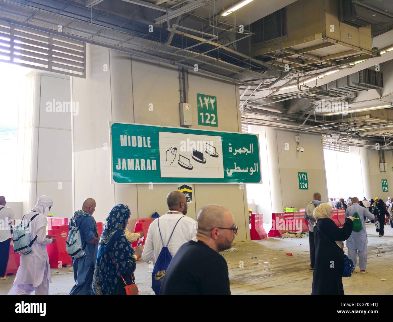 Mina, Saudi Arabia, June 18 2024: Mina, Muna, or the city of tents, the ...