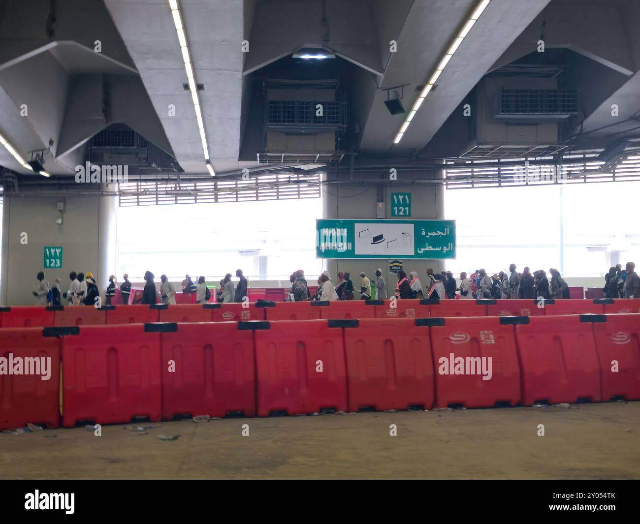 Mina, Saudi Arabia, June 18 2024: Mina, Muna, or the city of tents, the ...