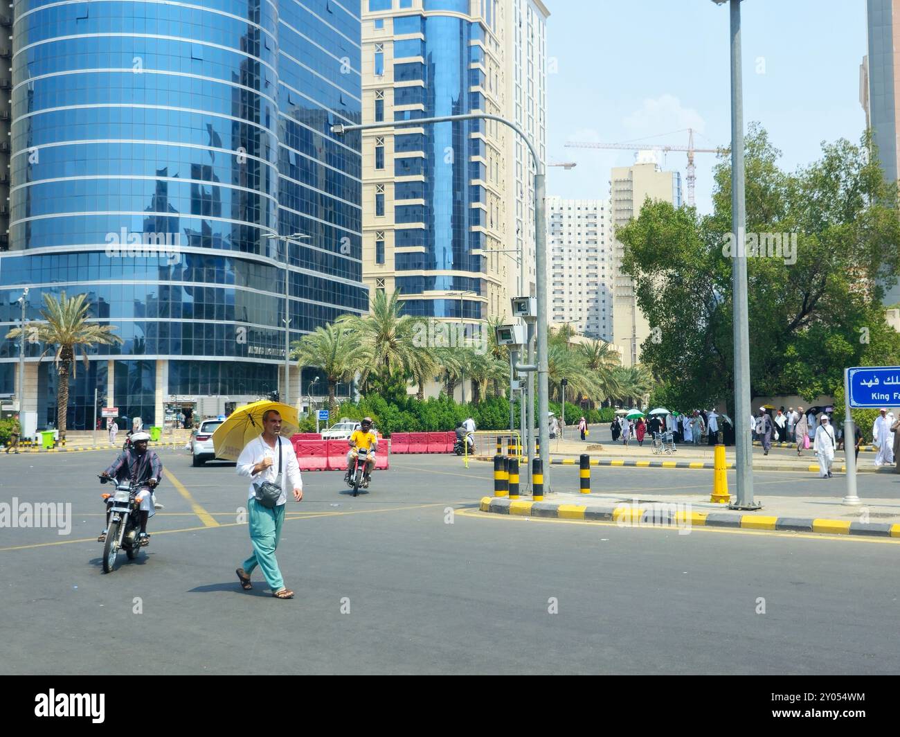 Mecca, Saudi Arabia, June 19 2024: radar speed safety camera for ...
