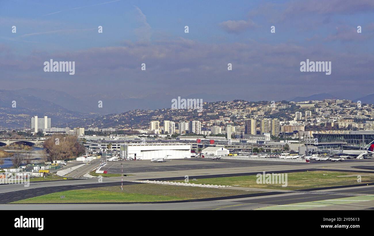 Nice Cote d Azur International Airport France Stock Photo - Alamy