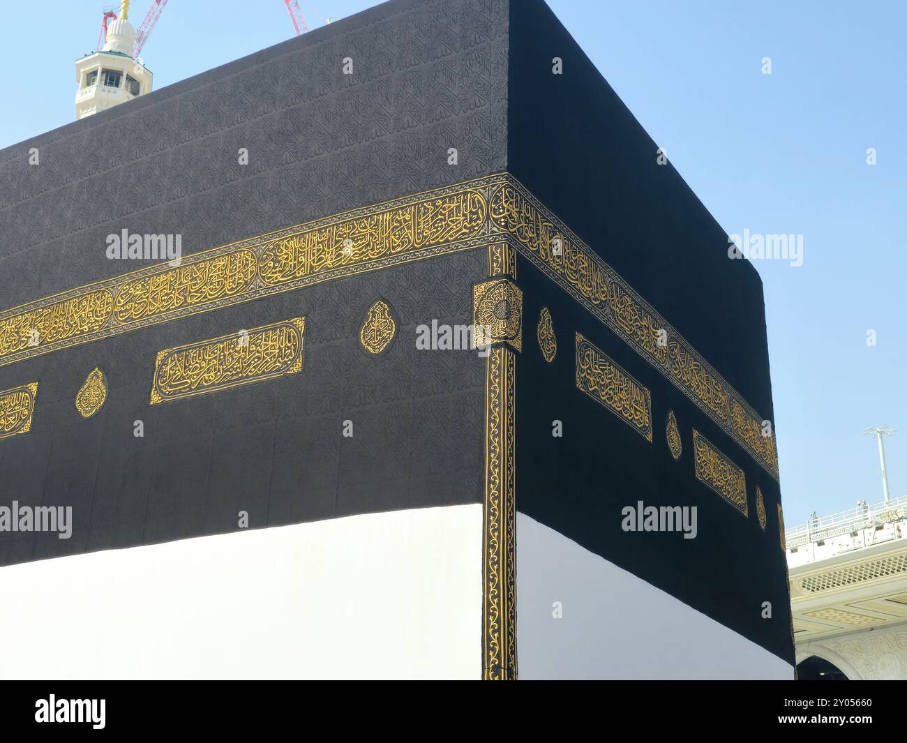The Kaaba building, a stone building at the center of Islam's most ...