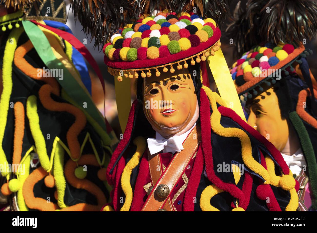 Visit to the Alemannic carnival Stock Photo - Alamy