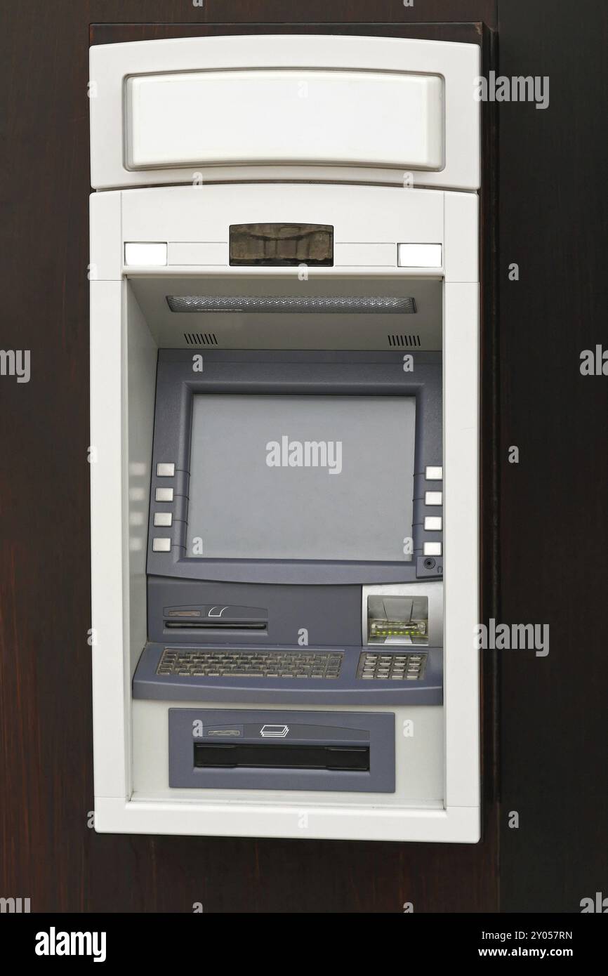 Automated Teller Machine With Keyboard Stock Photo - Alamy