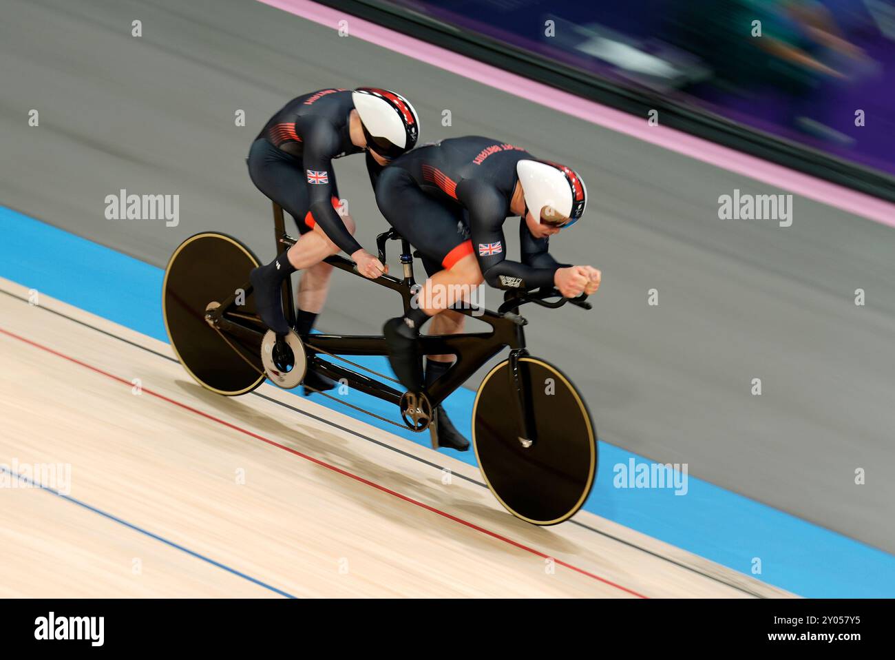 Great Britain's James Ball and pilot Steffan Lloyd during the Men's B ...