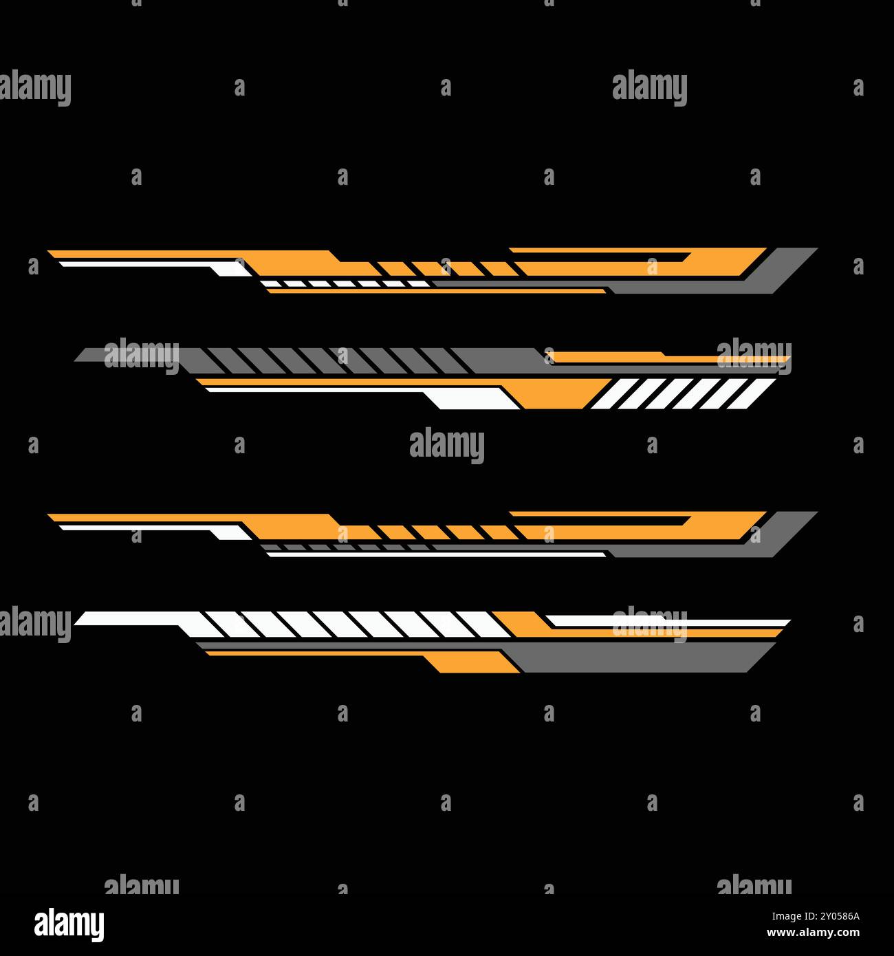 racing car wrap decal vector design Stock Vector Image & Art - Alamy