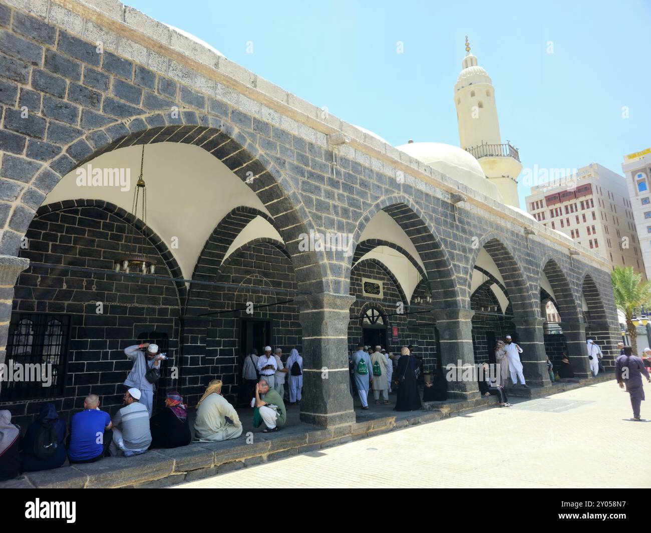 Medina, Saudi Arabia, June 26 2024: Mosque of Al-Ghamamah, Masjid Al ...