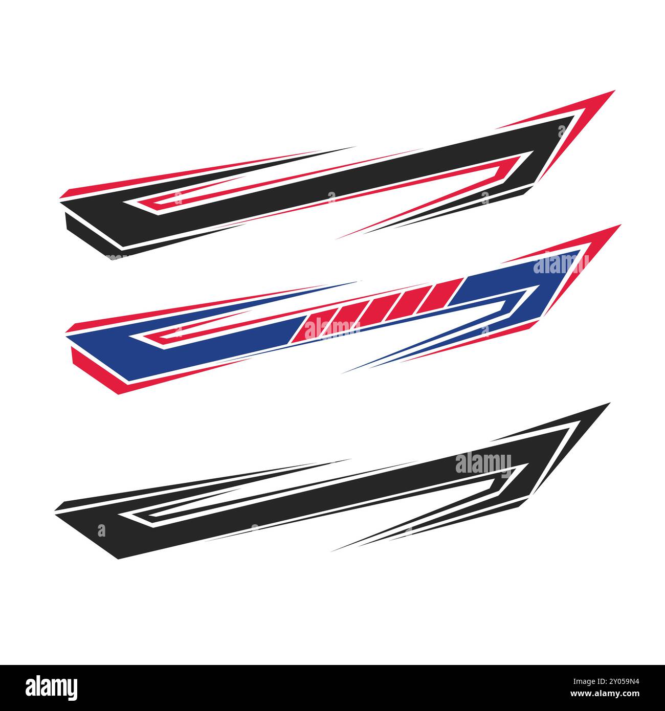 Vehicle body decals Stock Vector Images - Alamy