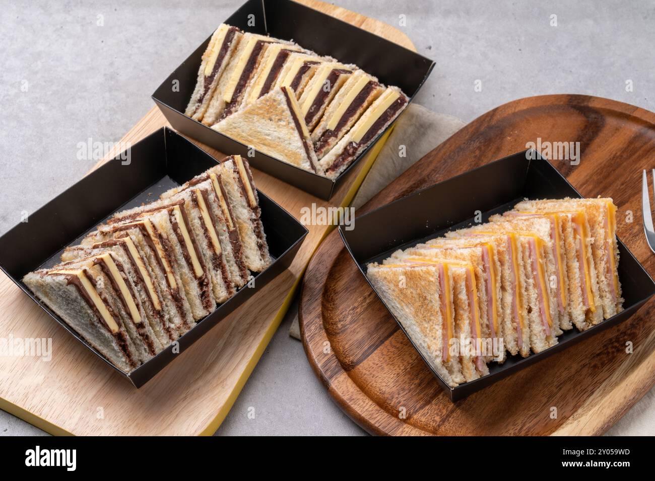 Toast, Anverter, Kayaham Toast, Ham, Nutella Butter, Bread, Chocolate ...