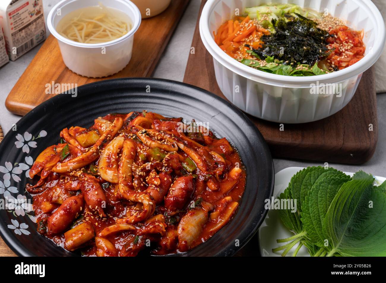 Seafood, Korean food, octopus, stir-fry, jukkumi, squid, side dishes ...