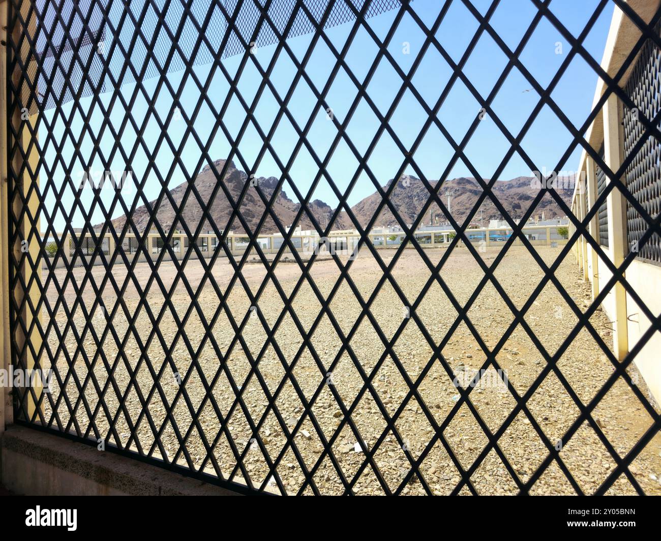 Medina, Saudi Arabia, June 27 2024: The site of the battle of Uhud ...