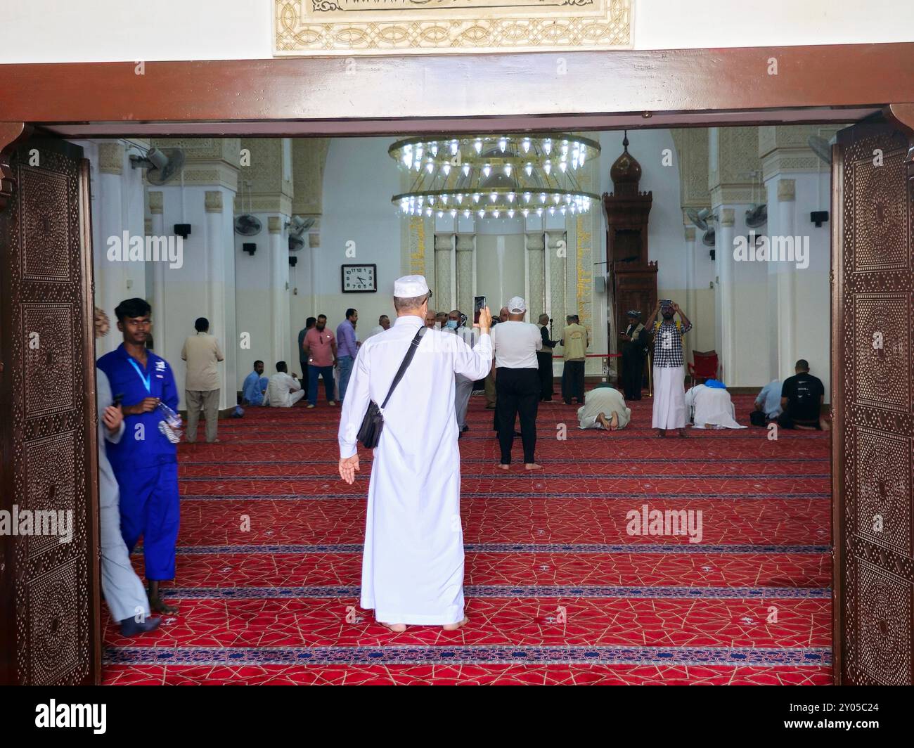 Medina, Saudi Arabia, June 27 2024: The Masjid Al Qiblatayn Mosque of ...