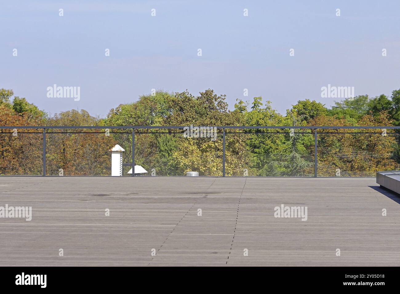 Big open terrace exterior near park Stock Photo - Alamy