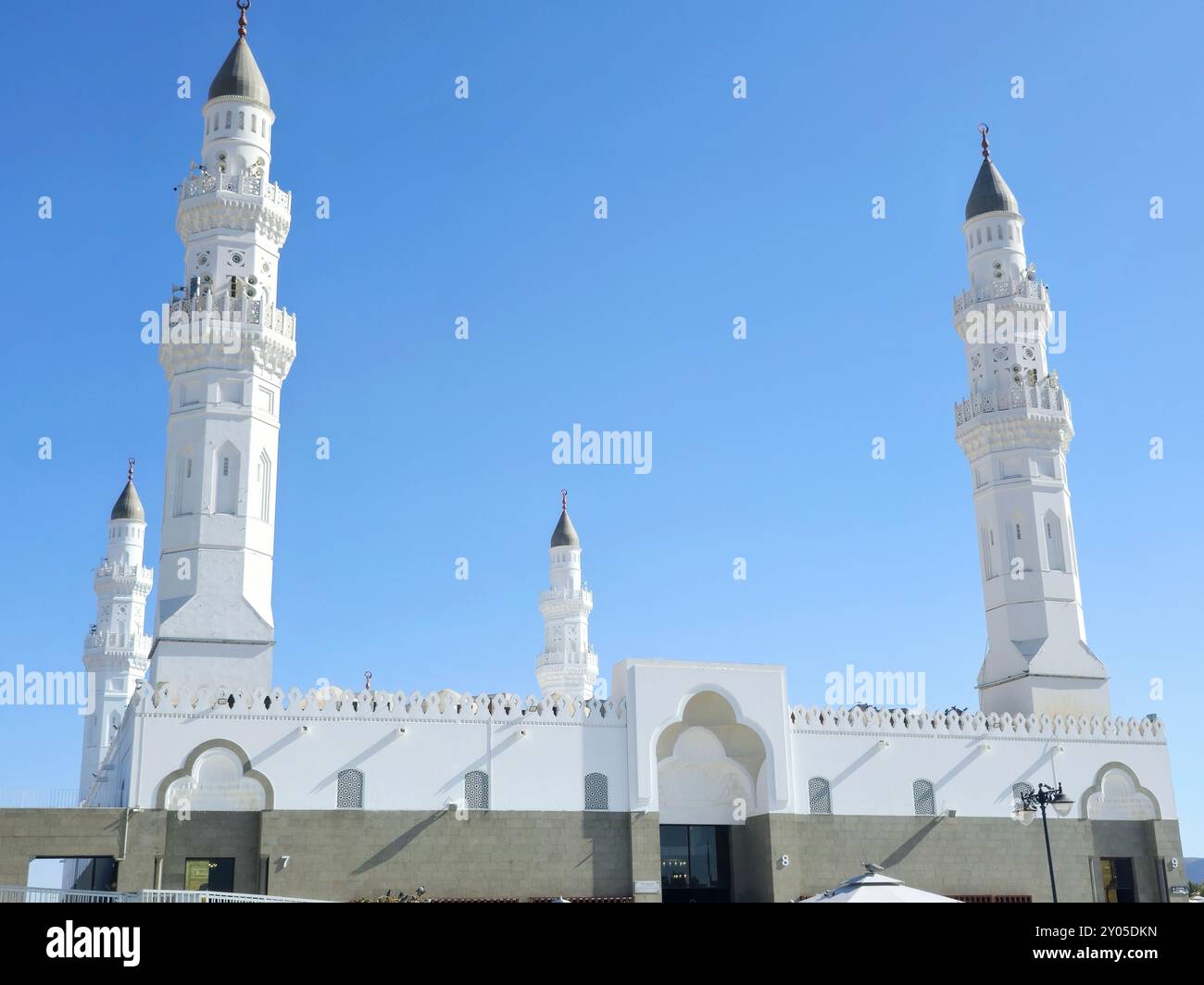 The Quba Mosque, thought to be the first mosque in the world, built on ...