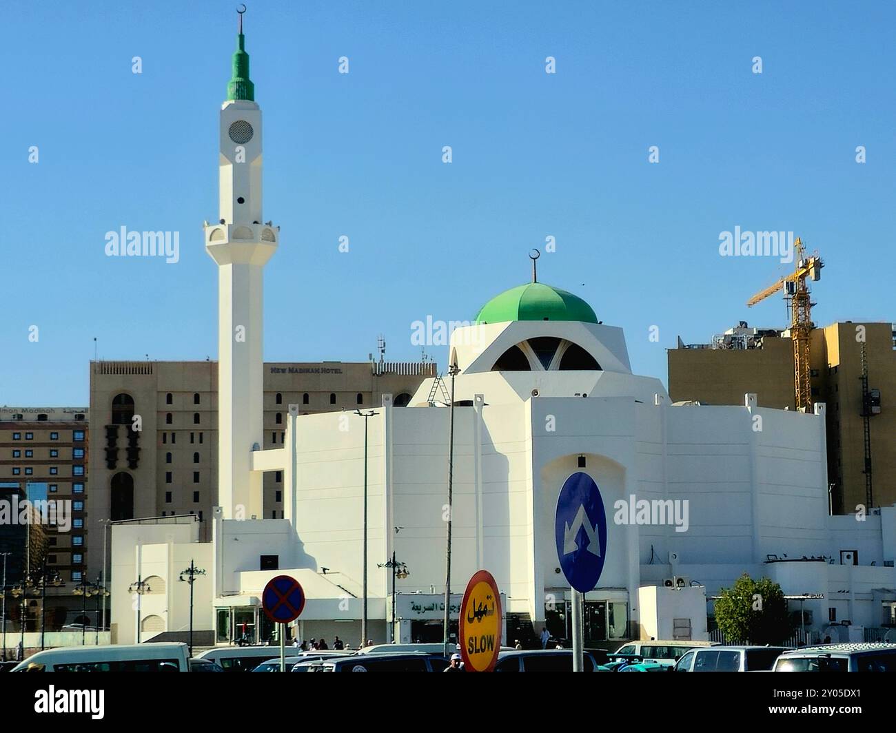Medina, Saudi Arabia, June 27 2024: Masjid Bilal ibn Rabah mosque ...
