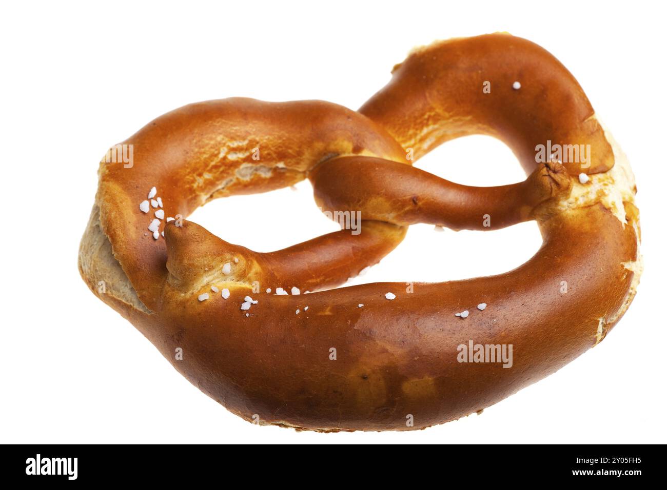 Plain salted pretzel Cut Out Stock Images & Pictures - Alamy