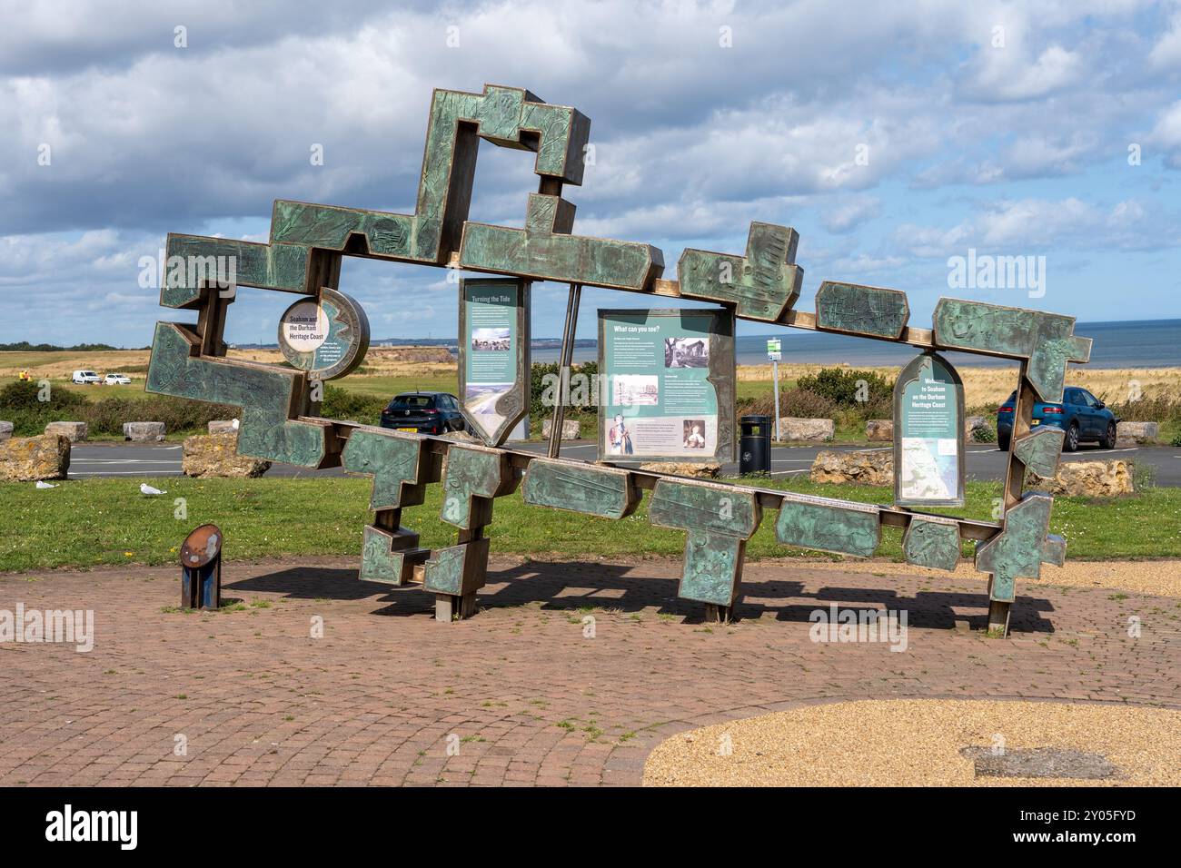Seaham hall beach car park hi-res stock photography and images - Alamy