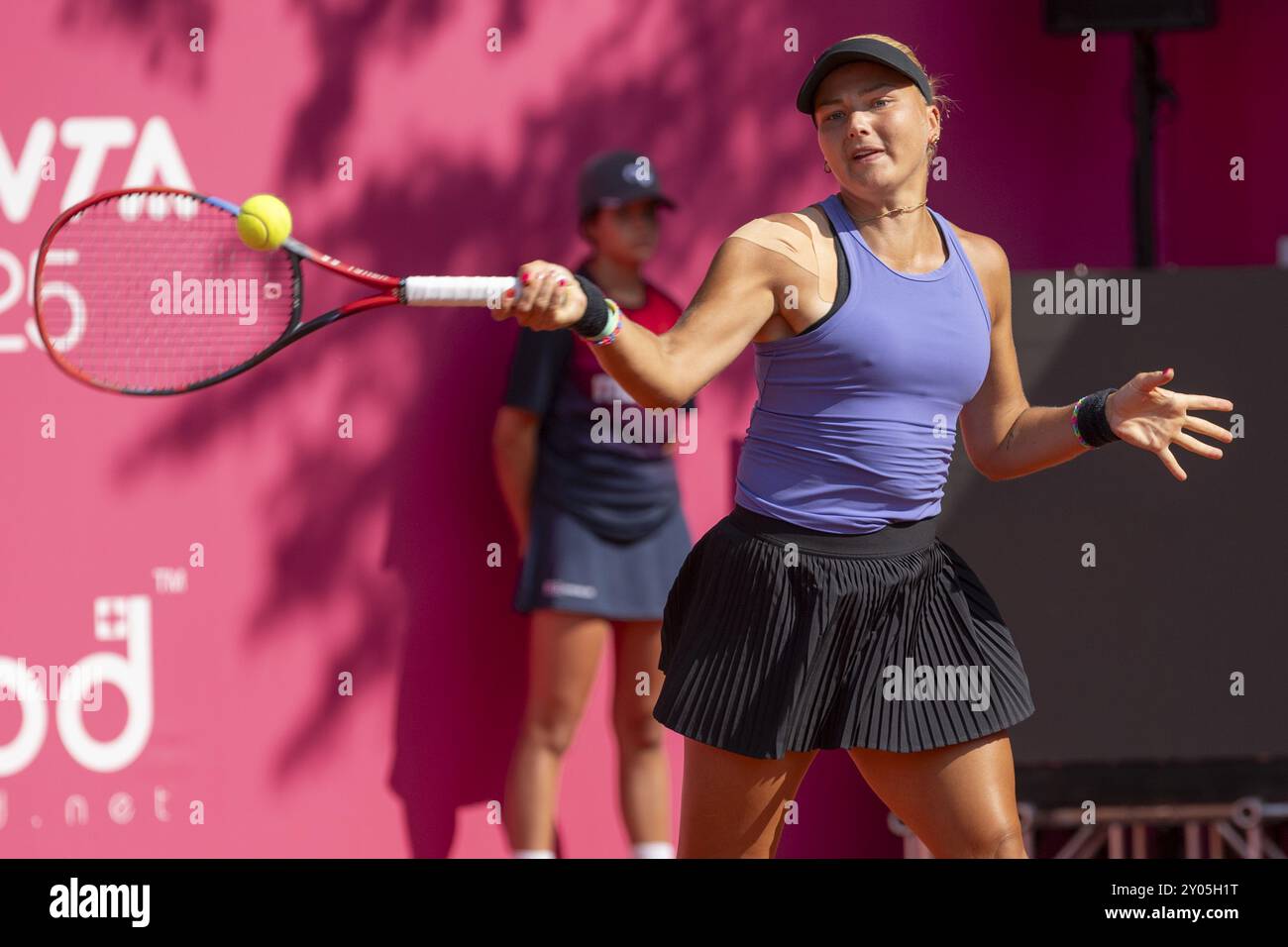 Montreux Switzerland, 1st Sept 2024. Jenny Duerst (SWI) in action ...
