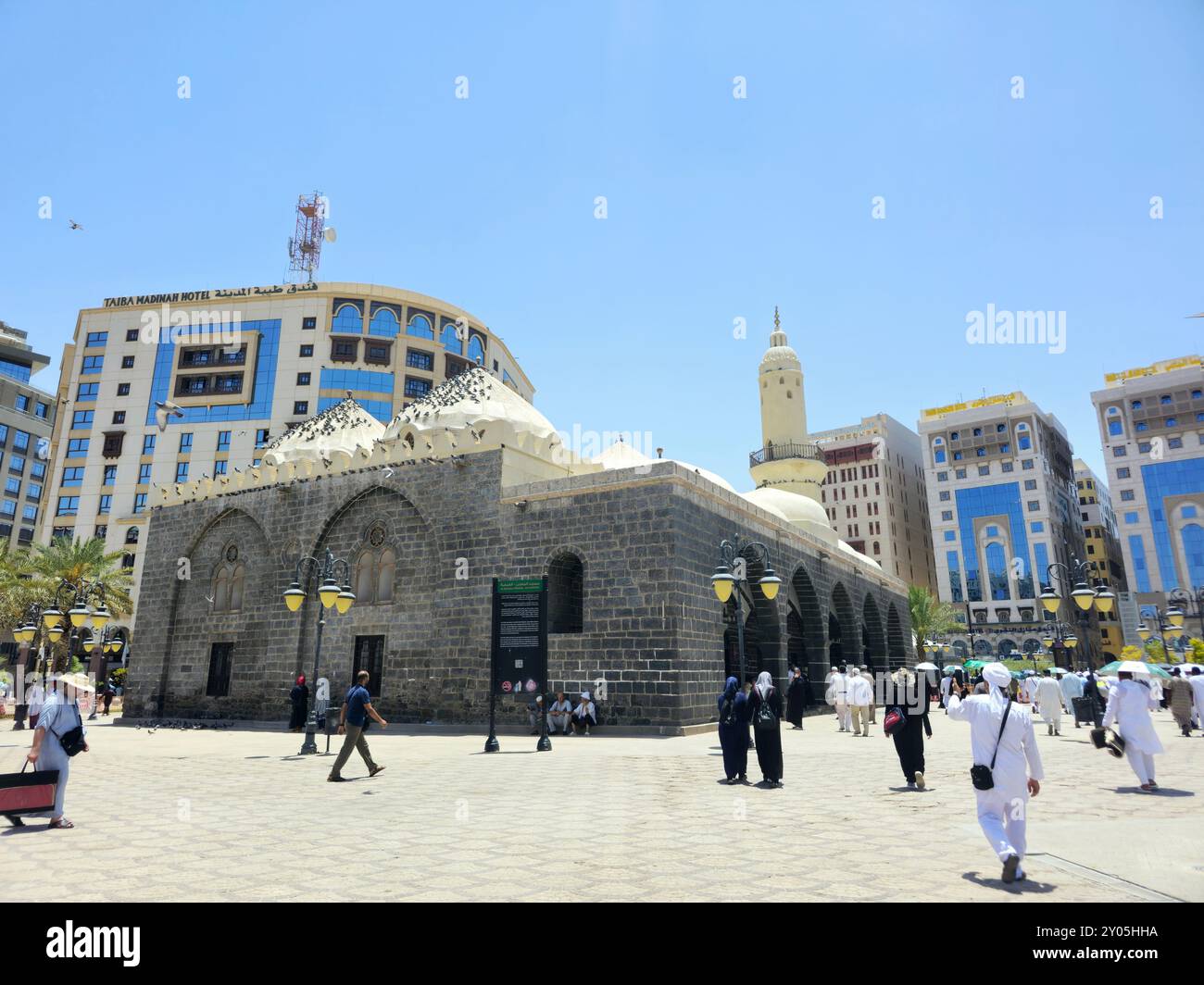 Medina, Saudi Arabia, June 26 2024: Mosque of Al-Ghamamah, Masjid Al ...
