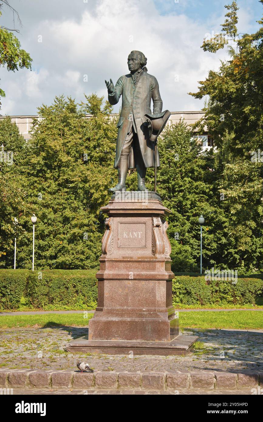 Monument to Emmanuel Kant. Kaliningrad (Koenigsberg before 1946 ...