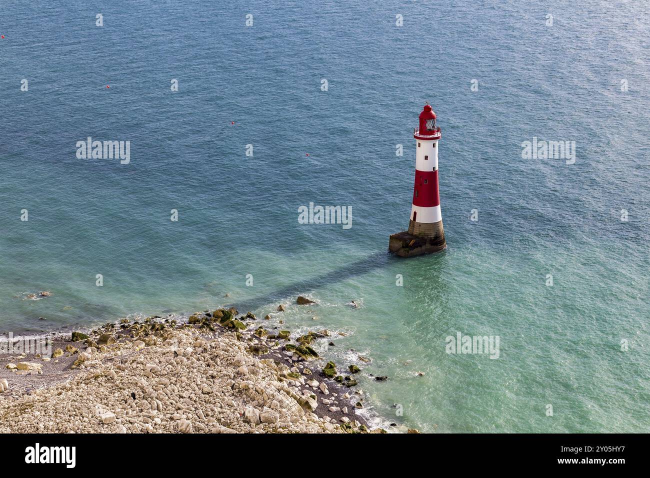 Beachy Head Lighthouse, near Eastblurne, East Sussex, England, UK Stock ...