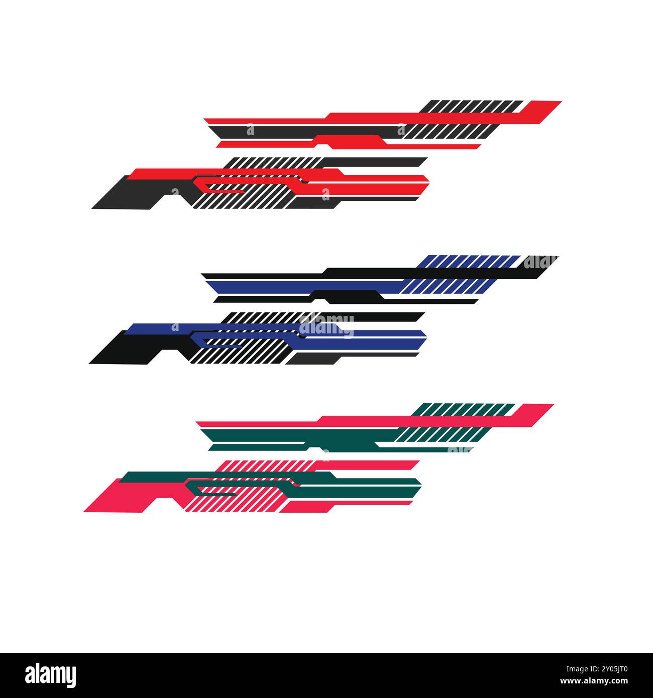 vector decal car livery car body wrapping background Stock Vector Image ...