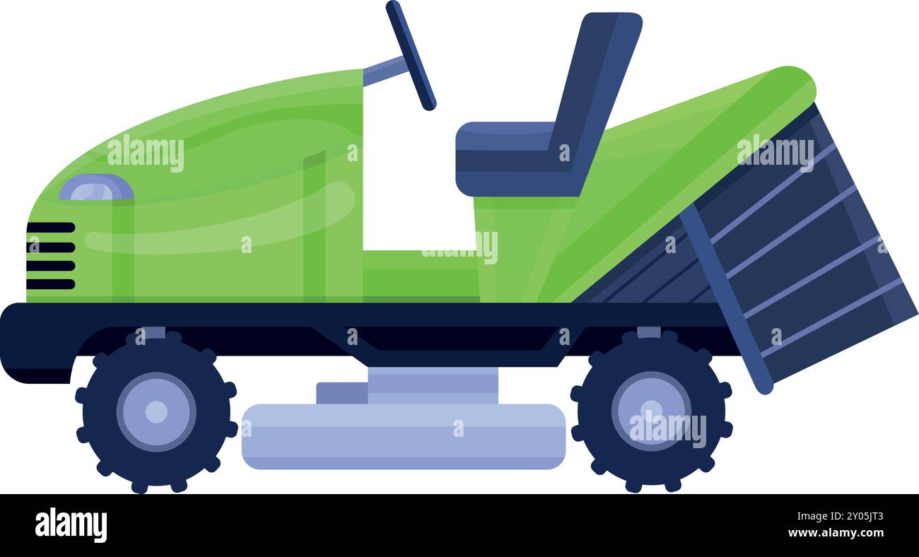 Mower cartoon hi-res stock photography and images - Alamy