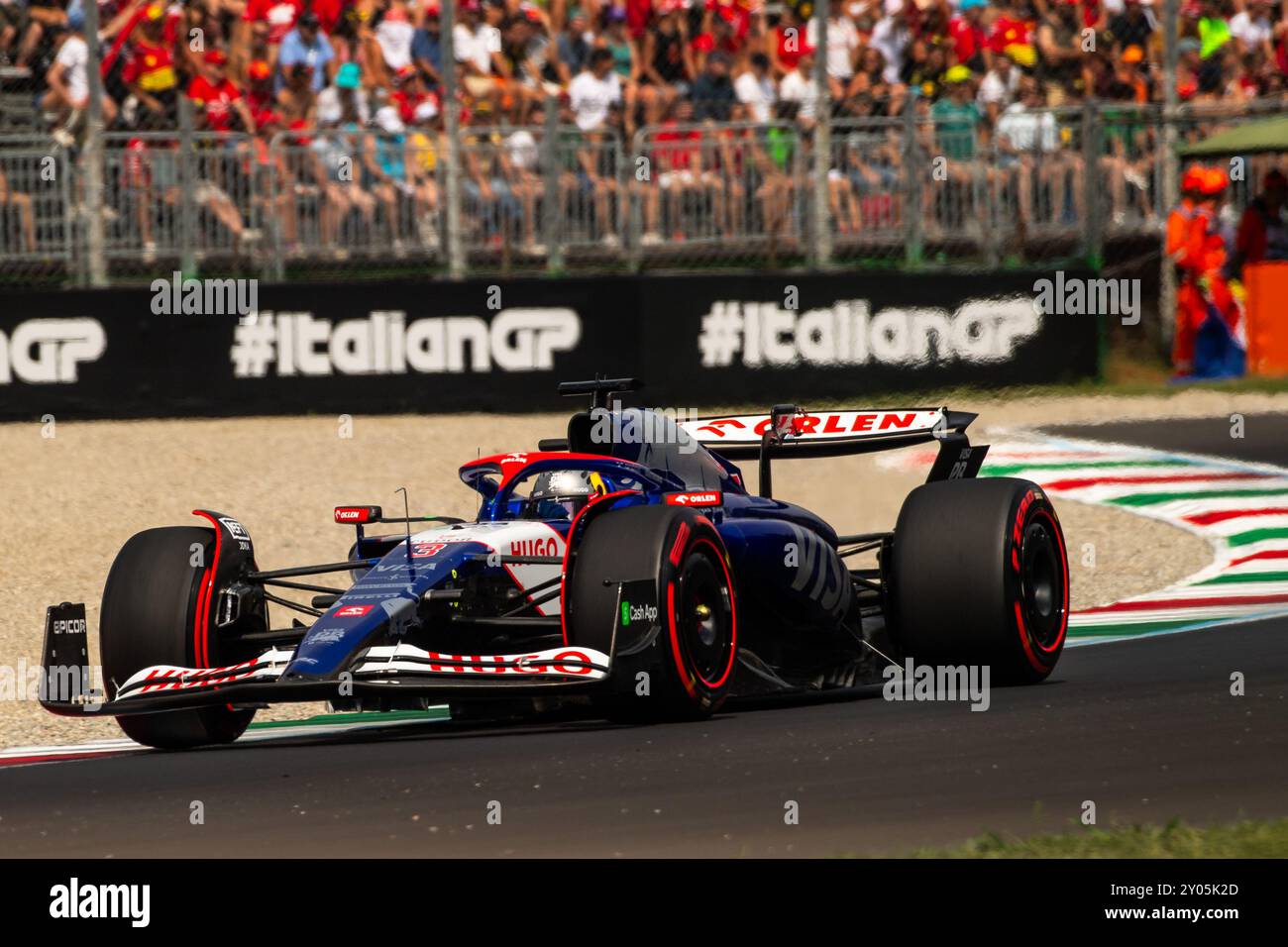 Monza, Italy - 21 JUL 2024:, #3 Daniel Ricciardo (AUS, Visa CashApp RB ...
