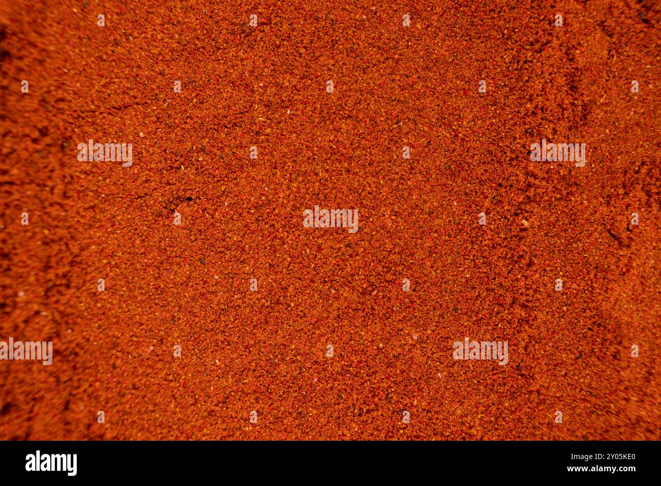 Ground paprika, red terracotta spice background, art in cooking Stock ...